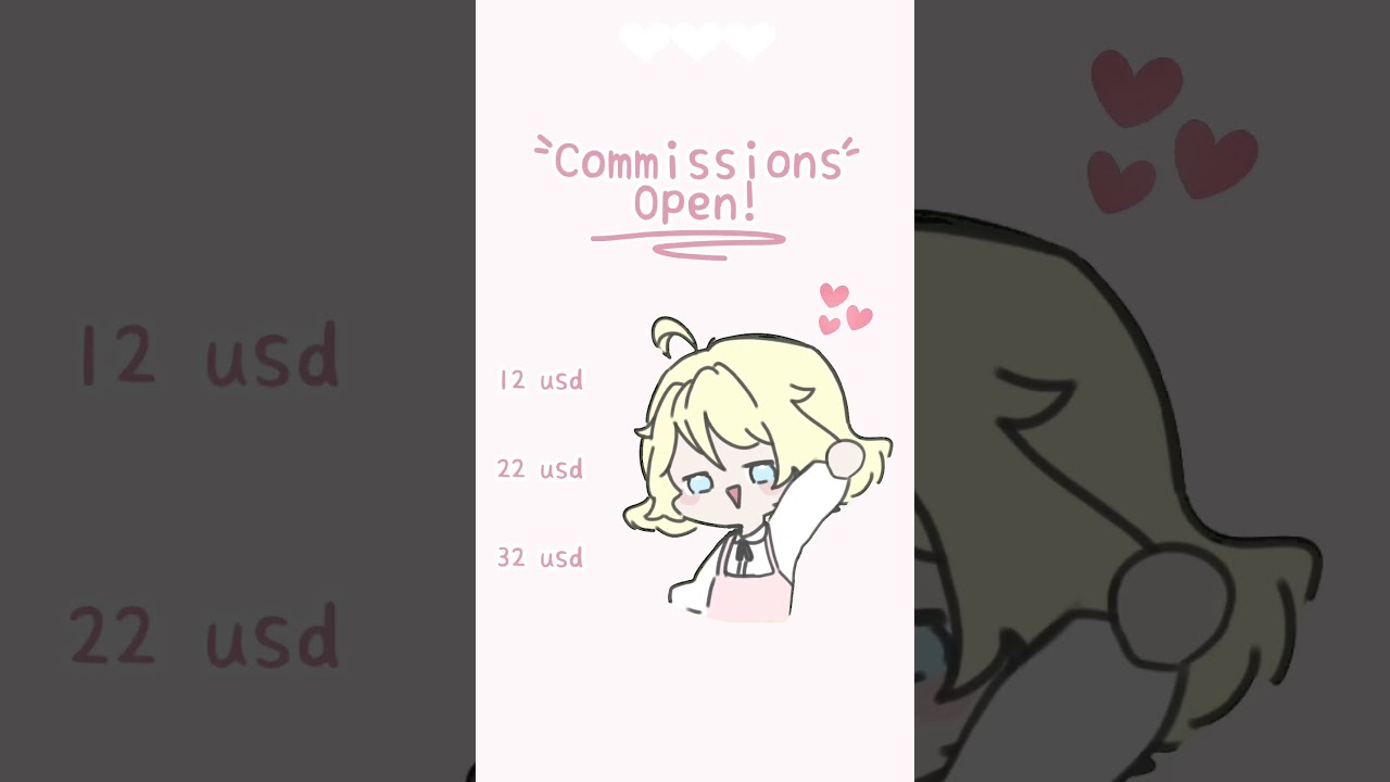 You can commission me on my Insta or Kofi ❤ (Paypal only) #commission #art #drawing #draw #cute