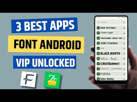 3 Best Free FONT Apps for Android