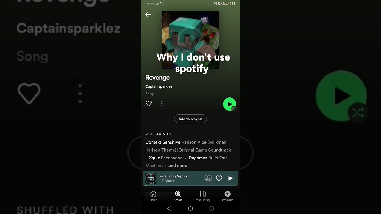 Why spotify is bad#shorts #spotify