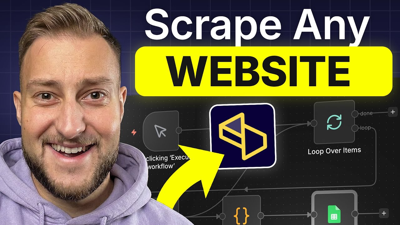 How to Scrape Any Website With This N8N Workflow (For Free)