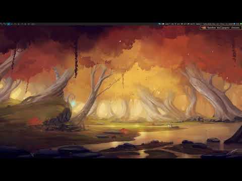 Wallpapers Easily and "Hackably" on Linux
