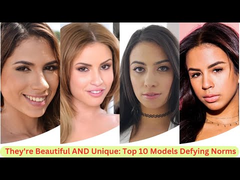 They're Beautiful AND Unique: Top 10 Models Defying Norms #trending #viralvideo #video #top10models