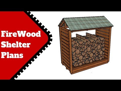 Firewood Shelter Plans Free