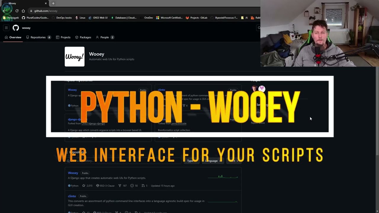 Python - Wooey - Web interface for your scripts