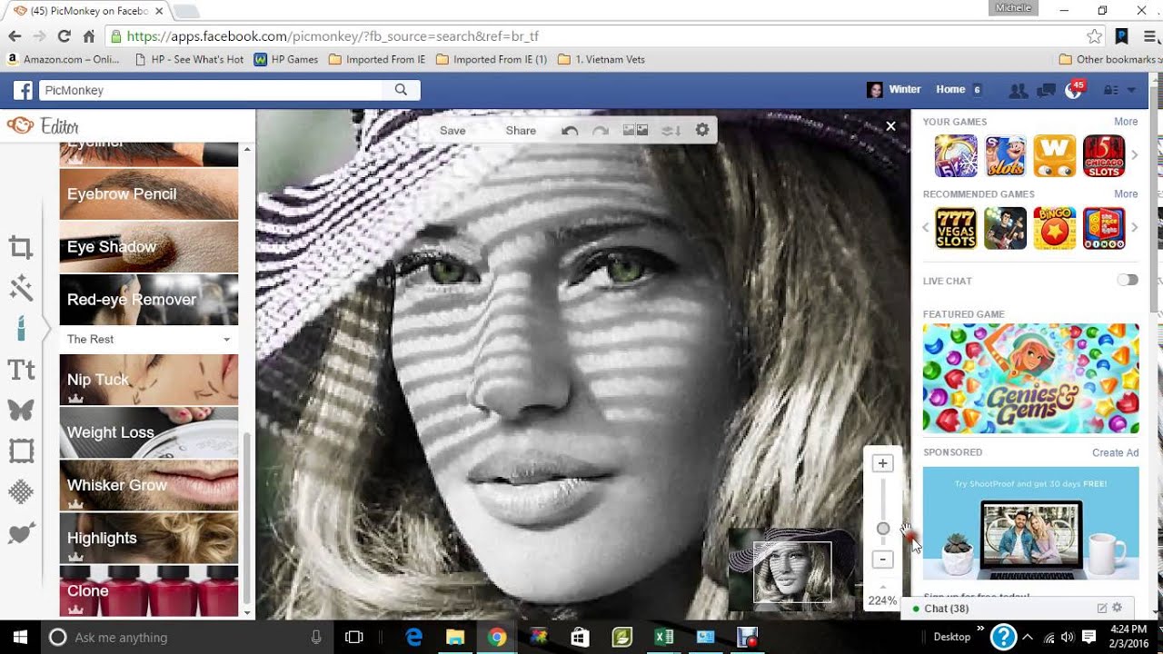 Picmonkey Overview for beginners