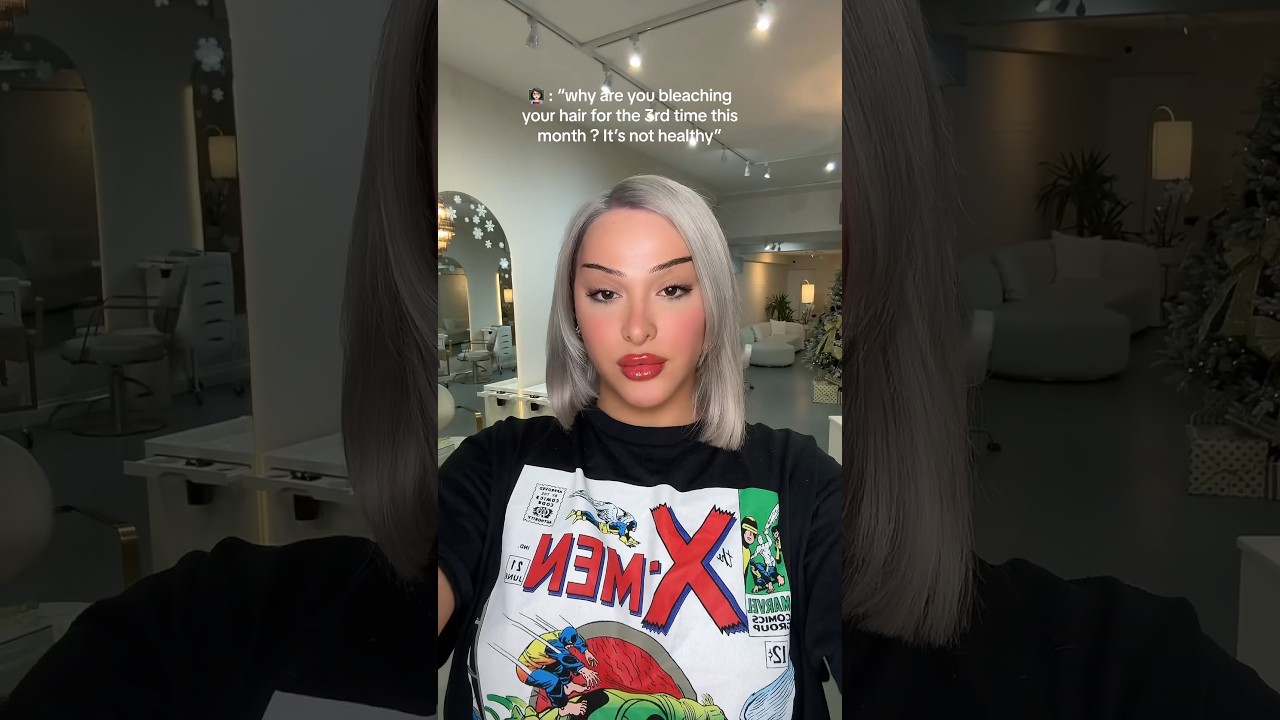 New platinum blonde bob for Christmas 🎅🏽!! #transandproud #hairtransformation #platinumblondehair