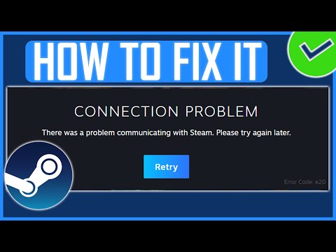 STEAM ERROR CODE E20 FIX (NEW) | How To Fix Steam Connection Problem