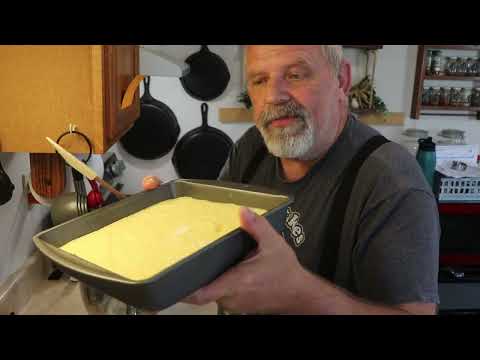 Vanilla Custard Squares with Whipped Topping