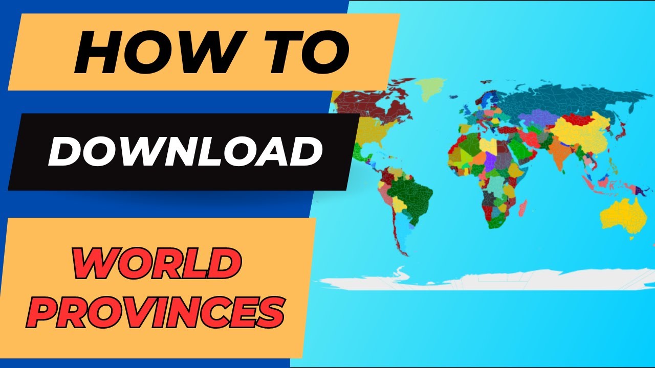 World Provinces - Install for ios & android (Step by step)