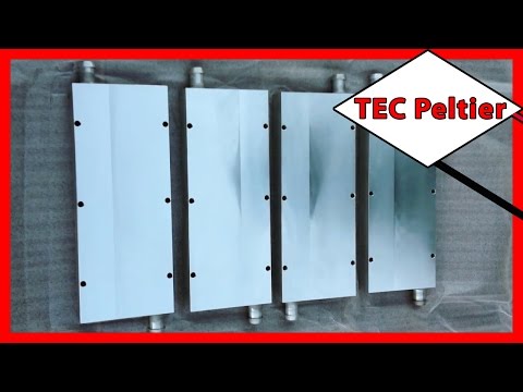 ⚡️ Thermoelectric Cooler (TEC) / Peltier Triple 62mm Water Chiller For Cooling a CPU
