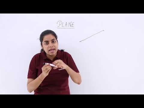 Class 12th β Definition of Plane | Three Dimensional Geometry | Tutorials Point