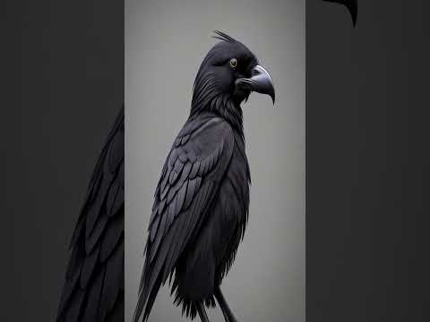 Ravens - Fascinating Facts about these Intelligent Birds #birdfacts #funfacts #aiart