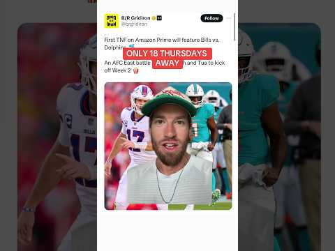 NFL schedule release leaks slowly happening, are you excited for this TNF on Amazon Prime banger?