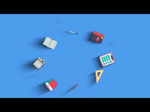 EdTech Logo Reveal Intro Template No Text Free Copyright
