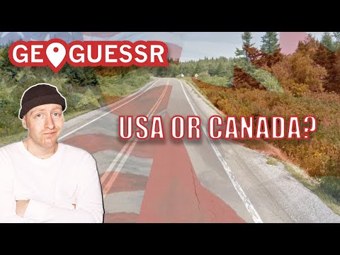 USA or Canada? One of the hardest 50/50s in GeoGuessr