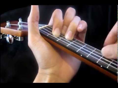 Ukulele chords in the key of C - First Person View