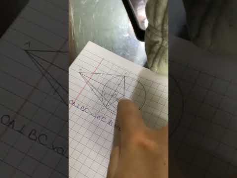 Hình học lớp 9 chứng minh vuông góc bằng đường trung trực
