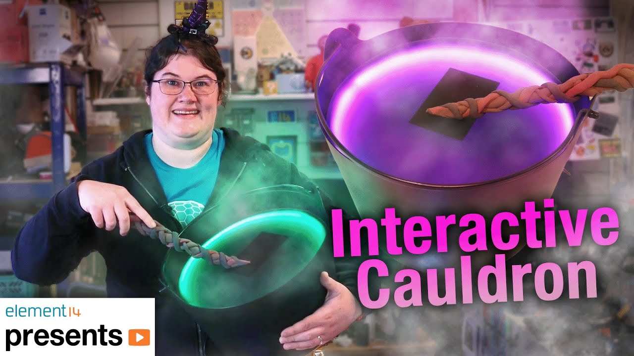 Interactive Magic: Creating an Enchanted Cauldron -- Episode-625 - element14 Community
