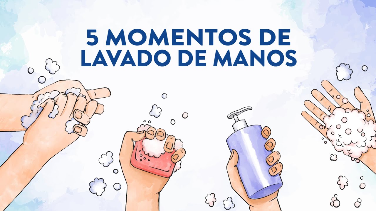 5 Momentos de Lavado de Manos