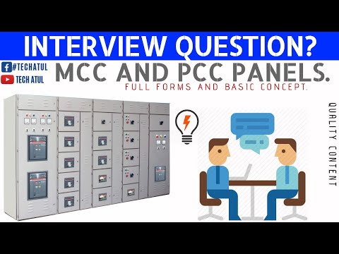 MCC and PCC panels. Full form of MCC and PCC. Tech Atul.