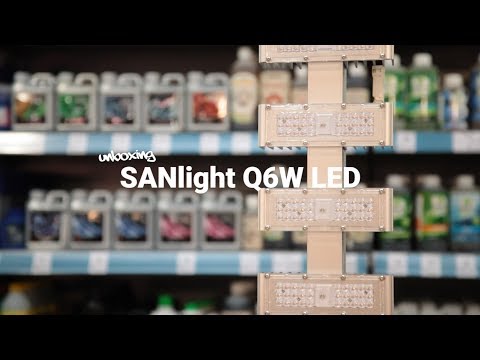 SANlight Q6W LED - Unboxing
