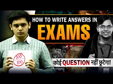 5 Tips to Write Exam Like Topper🤯| How to Write Answers on Your own| Prashant Kirad