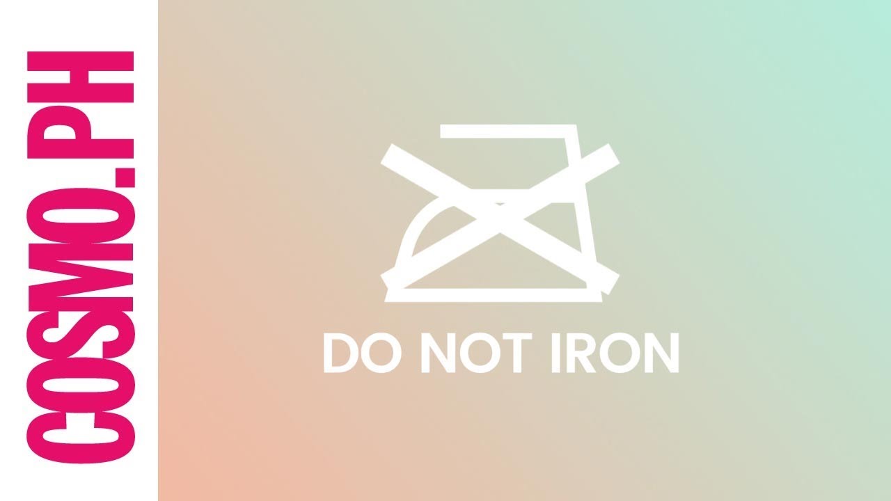 What Do All Those Symbols On Laundry Labels Mean?