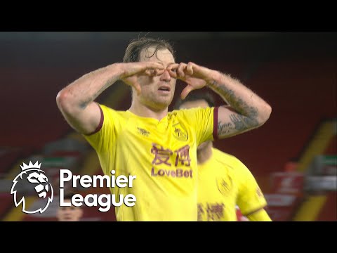Ashley Barnes gives Burnley shocking lead over Liverpool | Premier League | NBC Sports