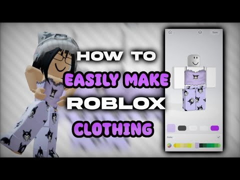 HOW to Make and Upload Roblox Clothes The Easy Way! On mobile π² Customuse | Roblox