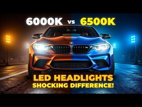 6000K vs 6500K LED Headlights: Which on Best for You?