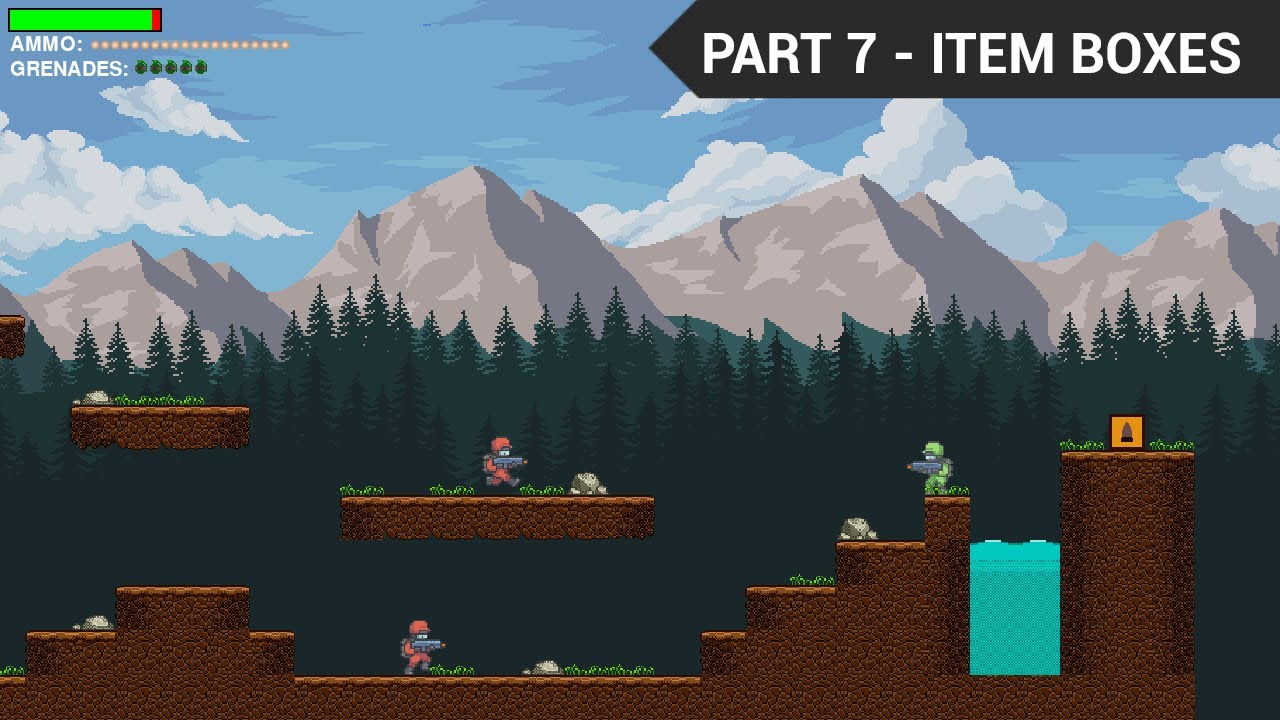 PyGame Scrolling Shooter Game Beginner Tutorial in Python - PART 7 | Collectible Items