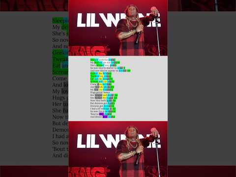 Lil Wayne, Demon | Rhyme Scheme Highlighted