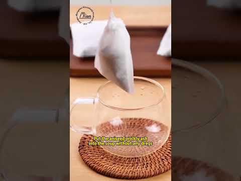 Non-woven multi-functional filter bags can be used as marinade bags, tea bags, etc. #shorts