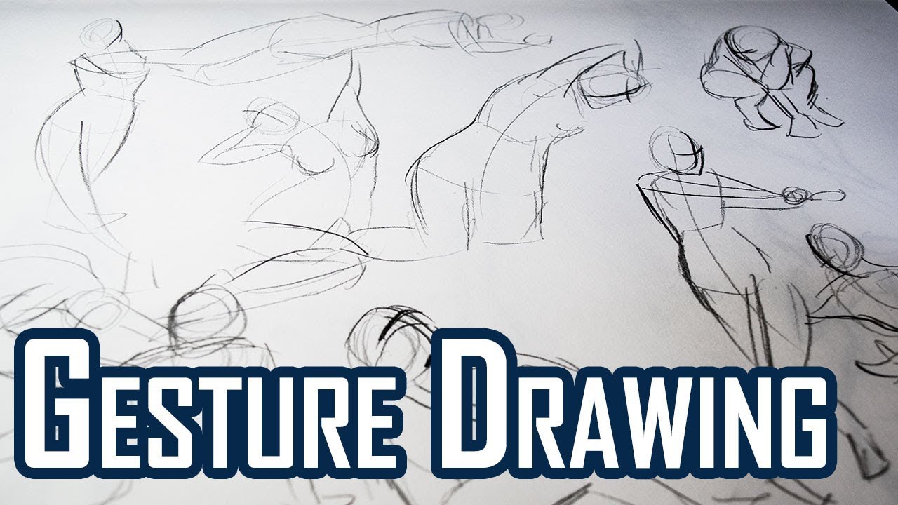 Gesture Drawing Practice - Timelapse