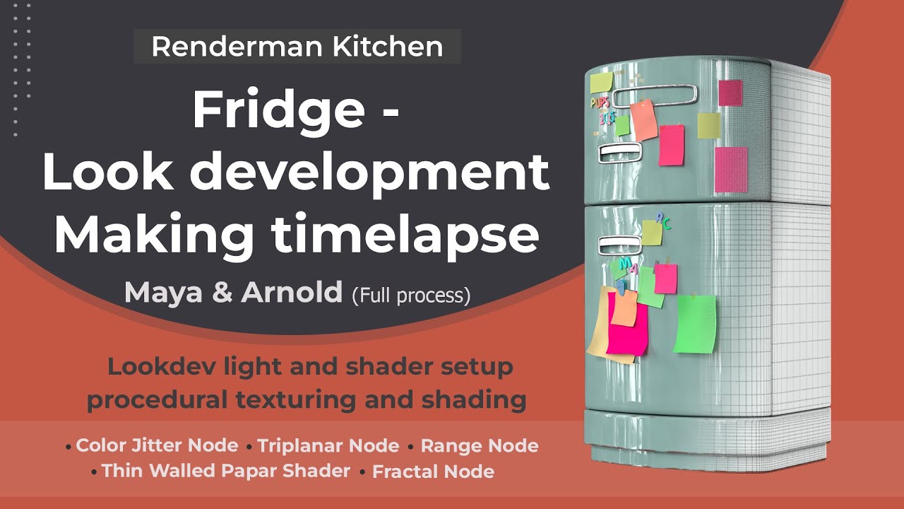 Look dev in maya & Arnold render | procedural |