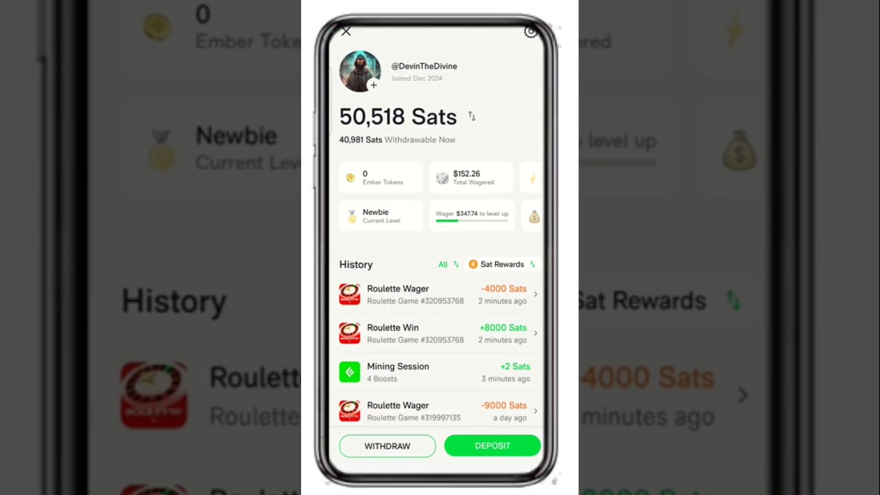 Cashing Out $40 in Bitcoin on Ember App #cryptoshorts