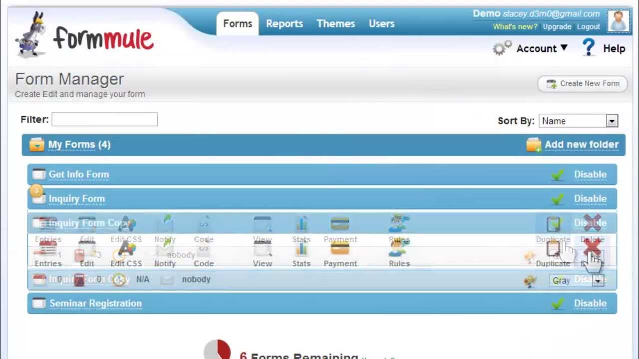 Form Manager Overview