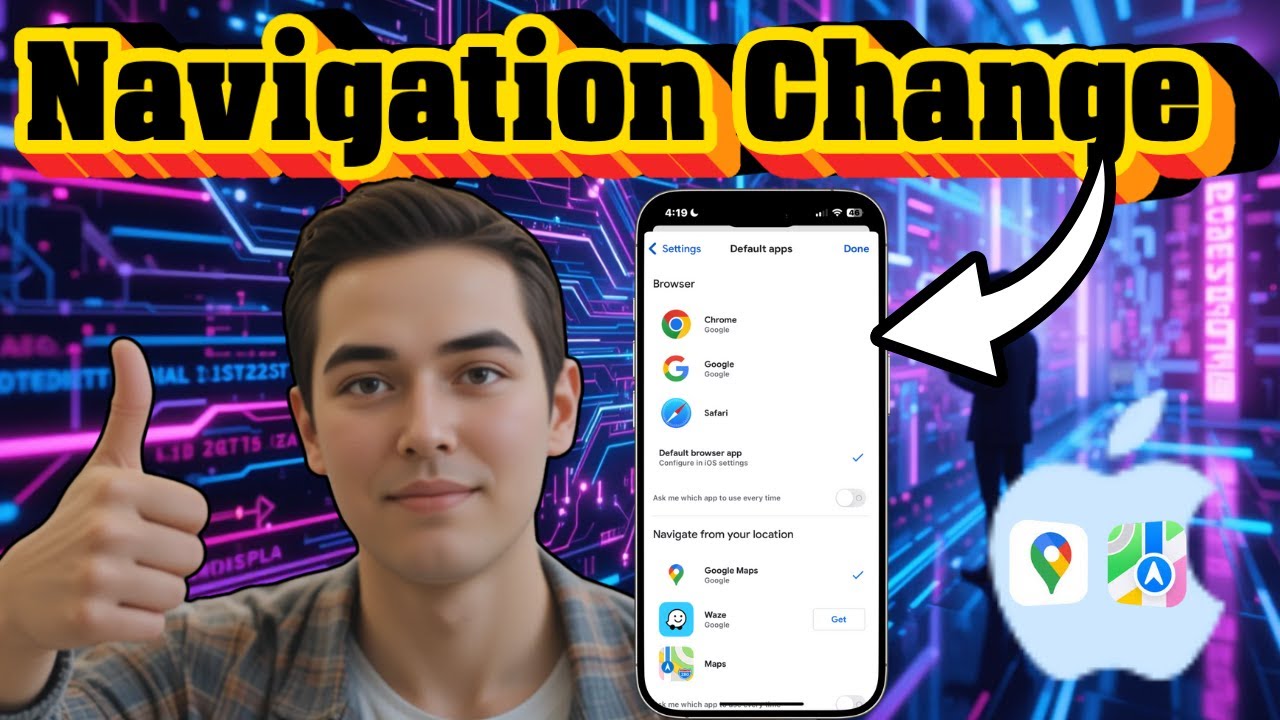 How To Change Default Navigation App On iPhone - Simple Steps
