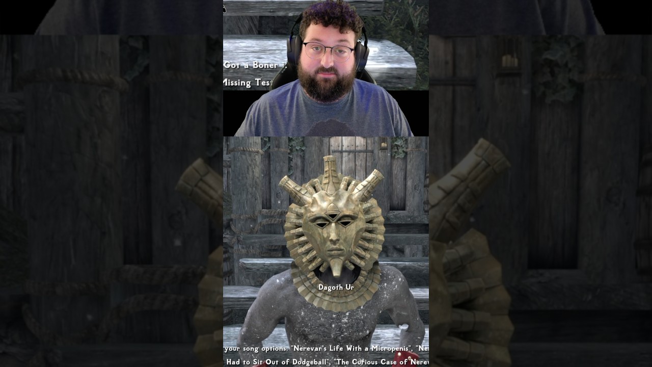 Dagoth Ur? More like Dagoth bUrn 😭 #gaming #skyrim