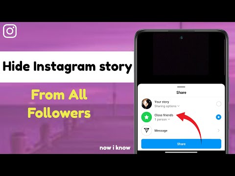 How To Hide Your Instagram Story From All Followers