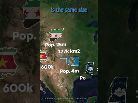 (Part 9) Comparing Countries to the United States! #current #history #map #mapping #unitedstates
