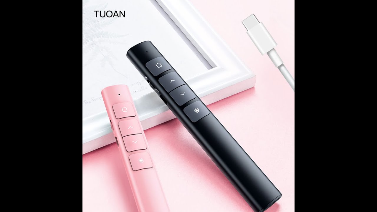 laser pointer pen with 2.4GHz USB 100m Long Range Powerpoint Remote Control Wireless Presenter