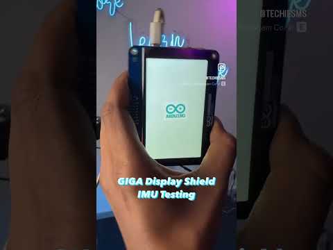 Arduino GIGA Display Shield #tech #iot #gigar1 #arduino #technology