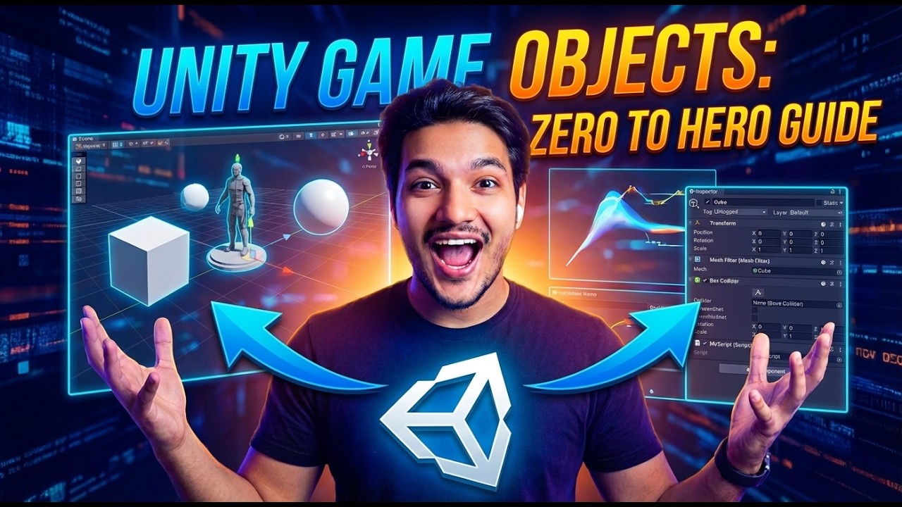 What are Game Objects in Unity? | Unity in Chunks #1