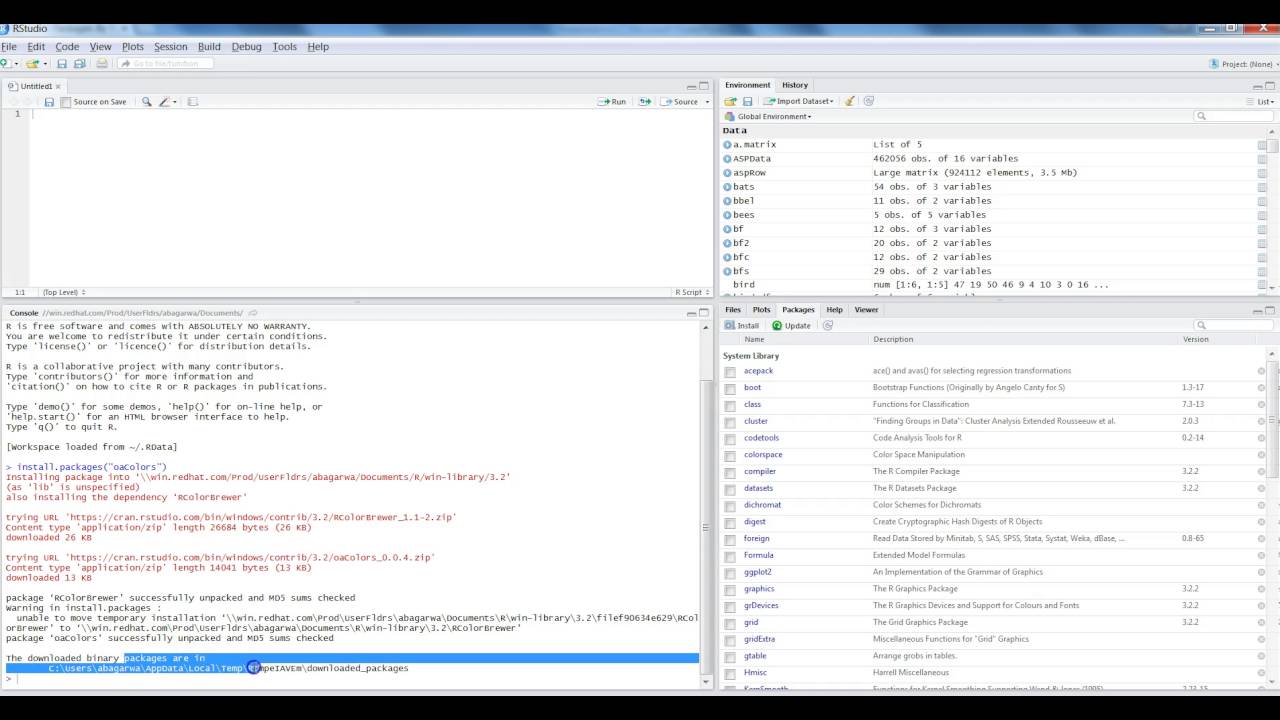 R Programming Tutorial||How to install and use packages in R|| Install R Packages|| Use R Packages