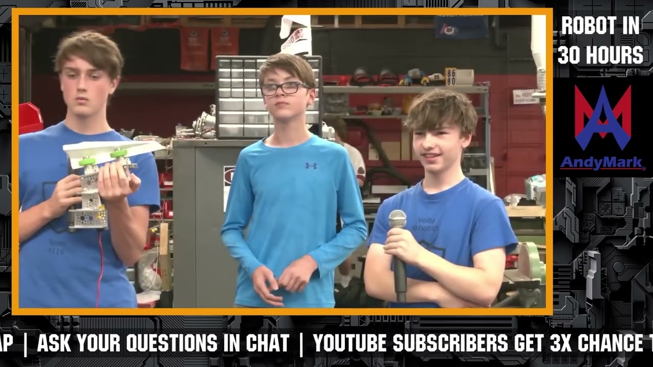 CENTERSTAGE Robot in 30 Hours | 8 Team Robot Build - FIRST Tech ...