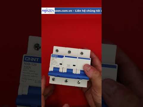 MCB Chint NXB-125 3P 100A 10kA | Amazen.com.vn