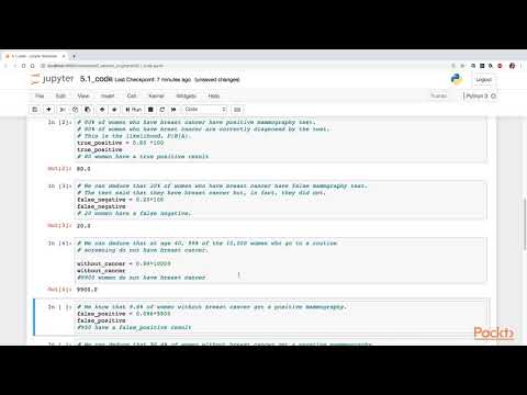 Learn Fundamentals of Statistics Visualization in Python Understanding Bayes Theorem | packtpub ...