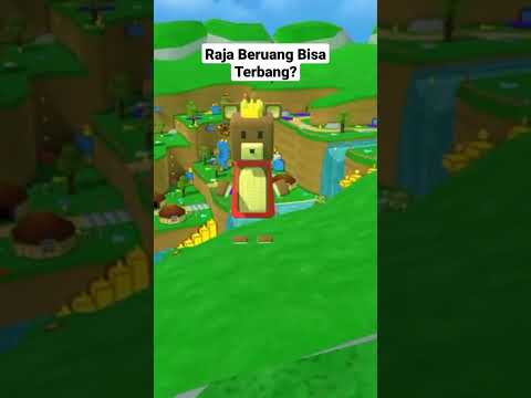 Beruang Sultan Raja Ternyata Bisa Terbang #shorts #superbearadventure