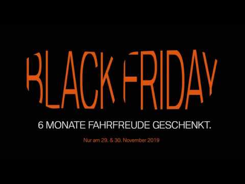 BLACK FRIDAY - 6 Monate Fahrfreude geschenkt